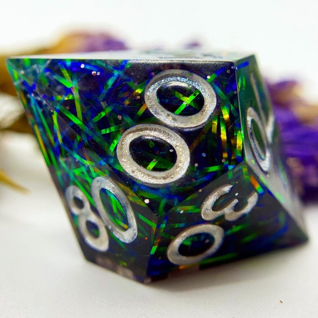 Nonagon Dice - Handmade Artisan Dice - Handmade Artisan Dice