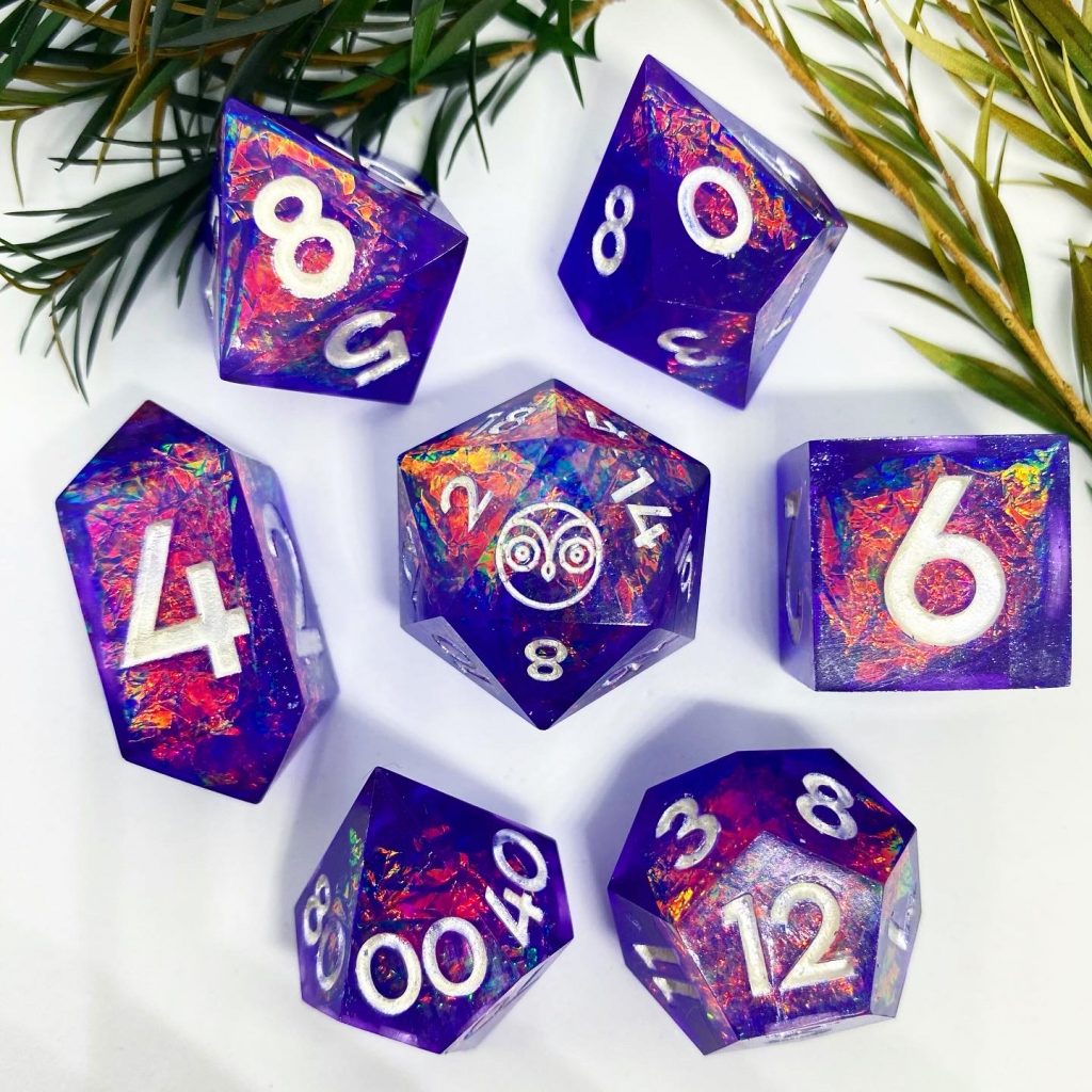 Nonagon Dice - Handmade Artisan Dice - Handmade Artisan Dice