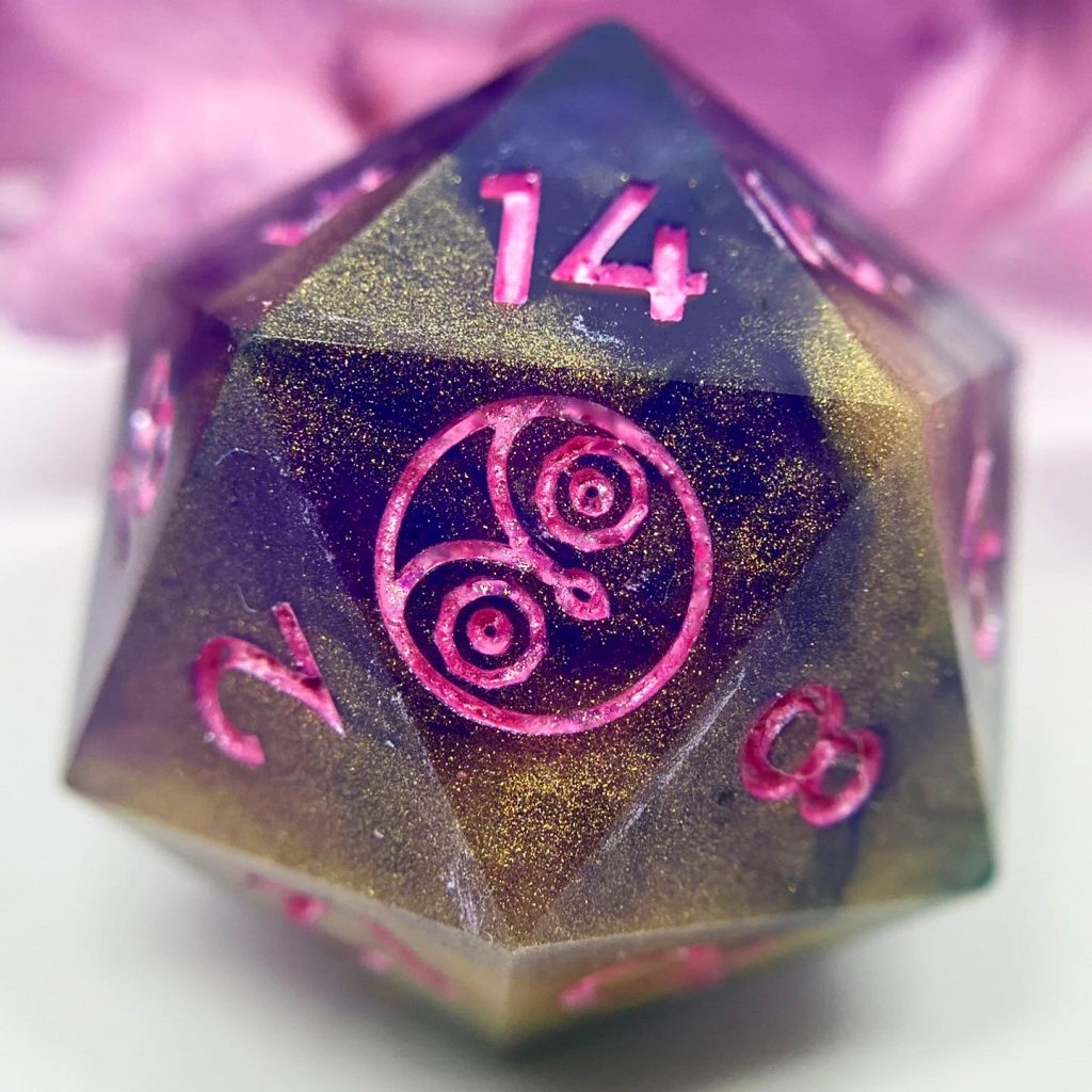 Nonagon Dice - Handmade Artisan Dice - Handmade Artisan Dice