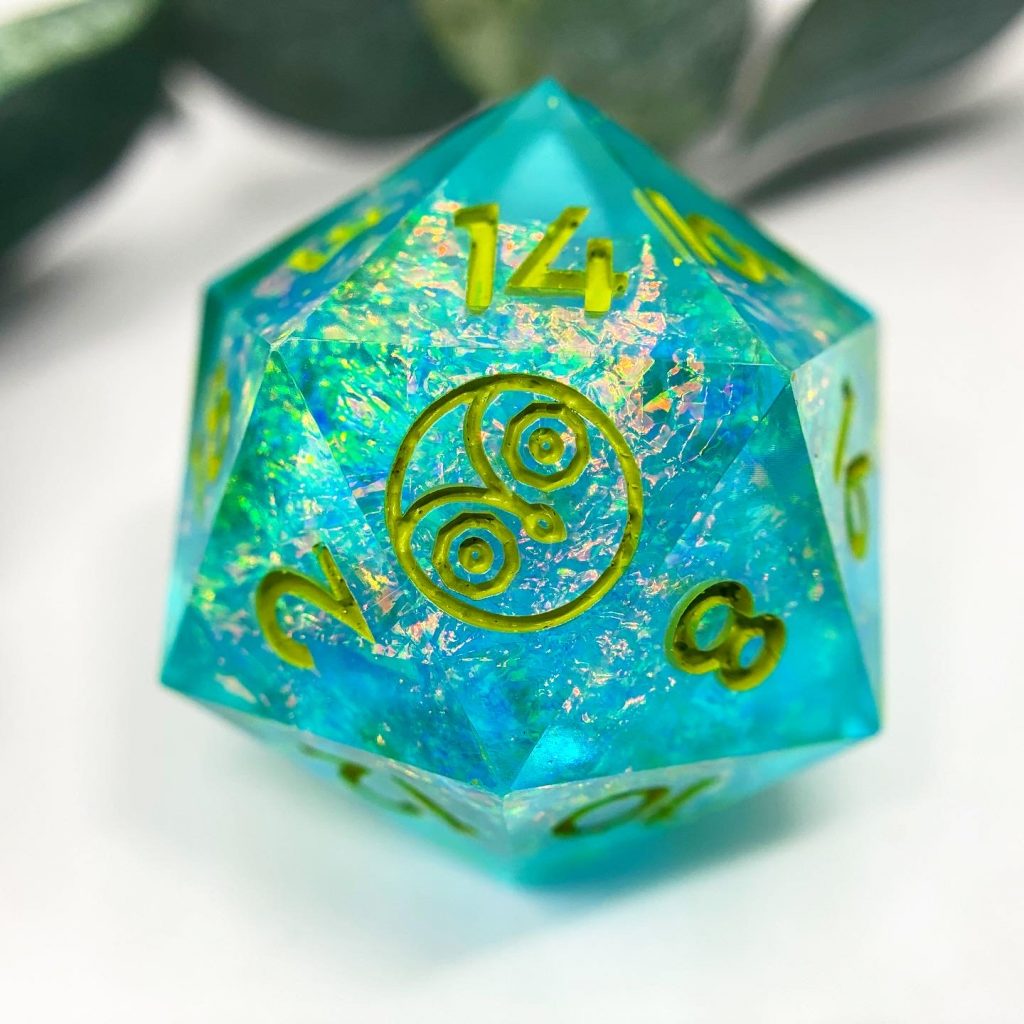 Nonagon Dice - Handmade Artisan Dice - Handmade Artisan Dice