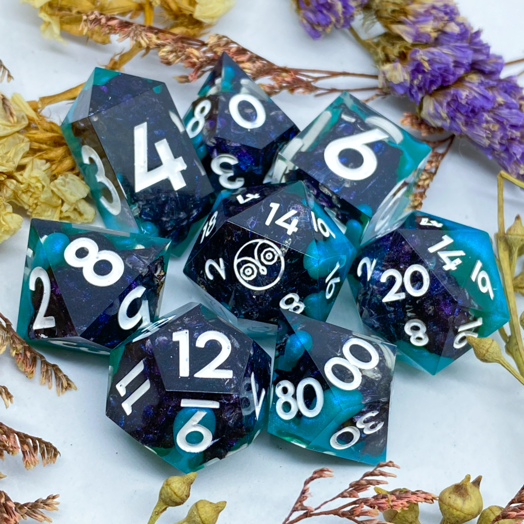 Nonagon Dice - Handmade Artisan Dice - Handmade Artisan Dice